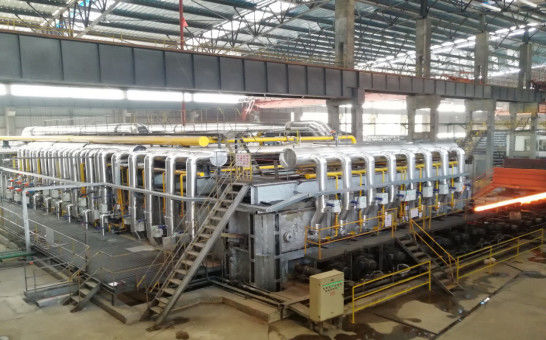 Hot Rolling Mill Rolling Mill Reheating Furnace , Steel Slab Reheating ...